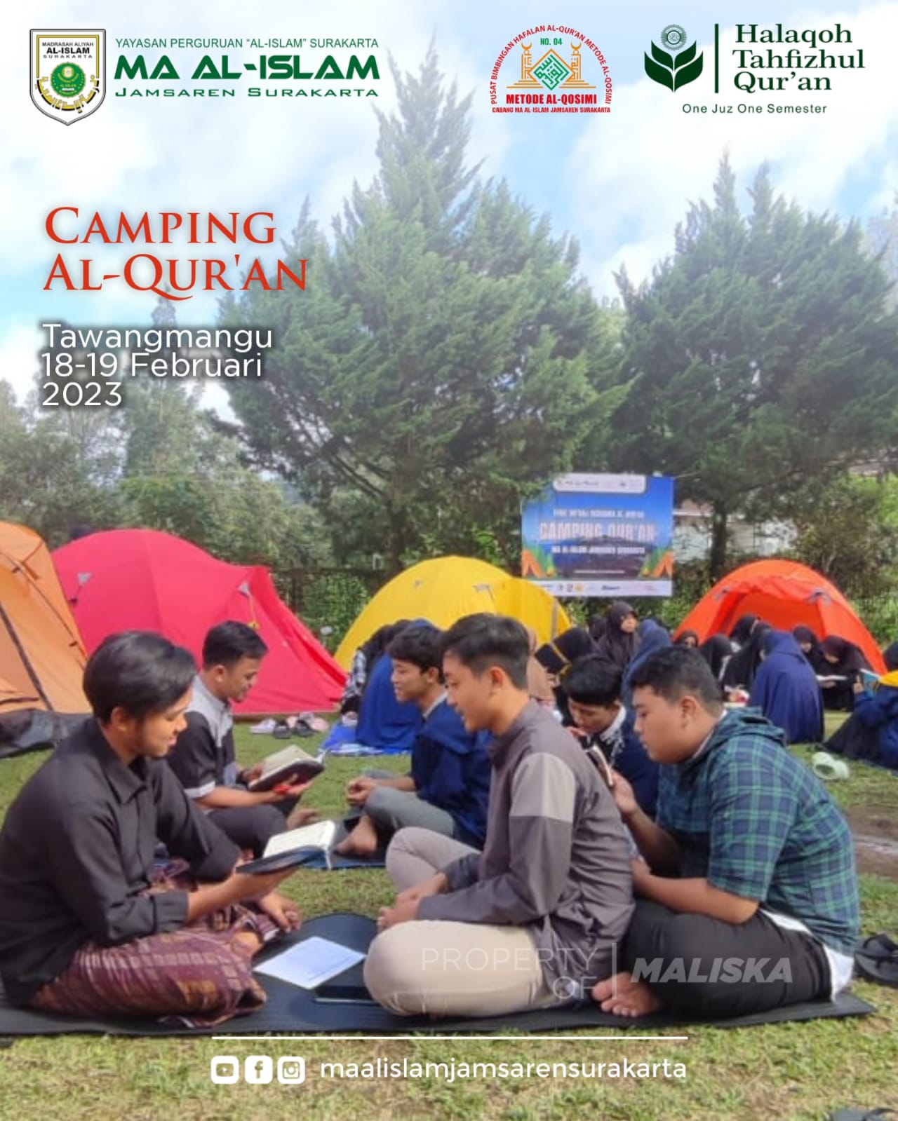 Camping Qur’an MA Al-Islam Jamsaren – YAYASAN PERGURUAN “AL ISLAM ...